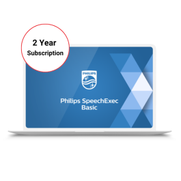 Philips SpeechExec Basic Dictate V12: 2-Yr License